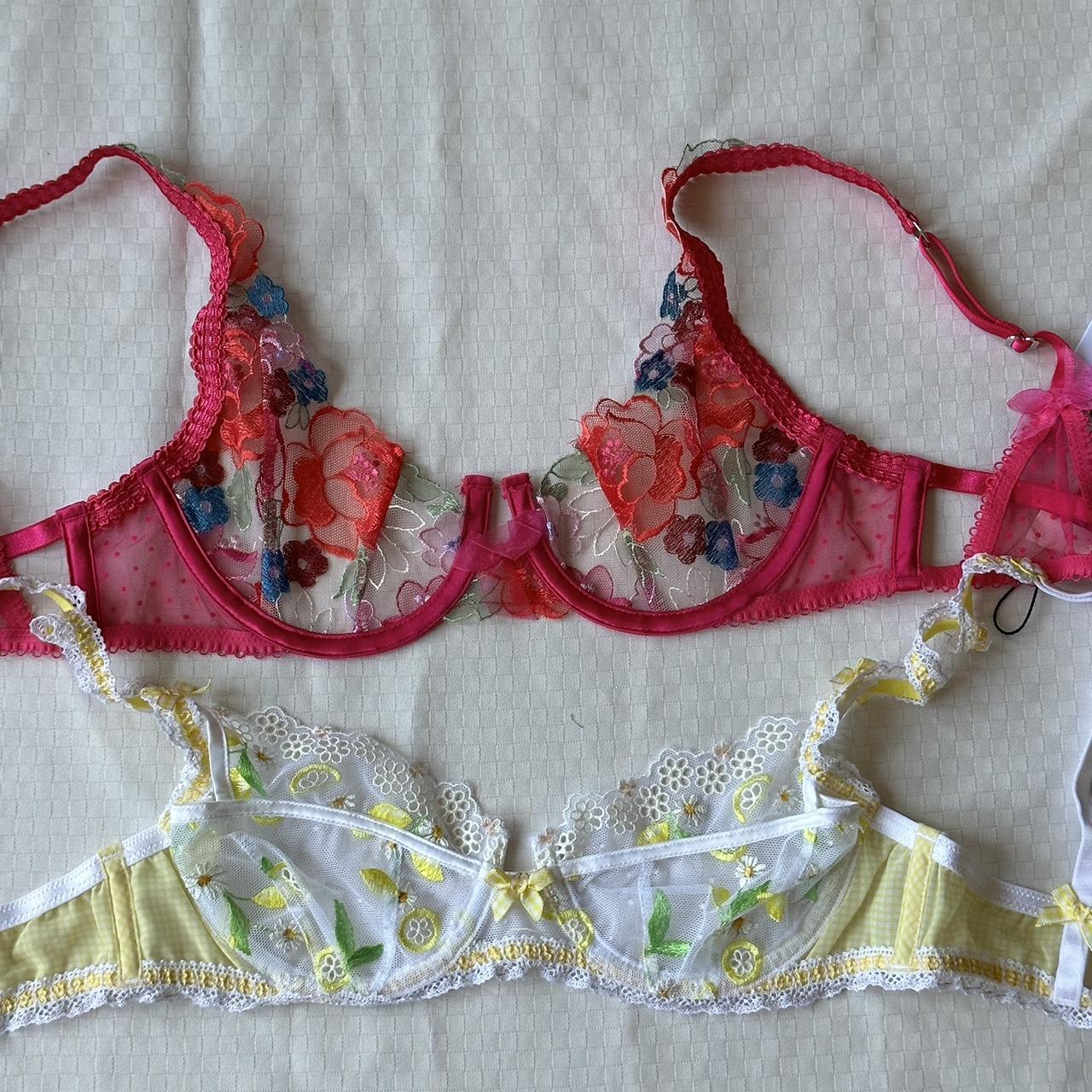 Super cute for love and lemons bra bundle set... - Depop