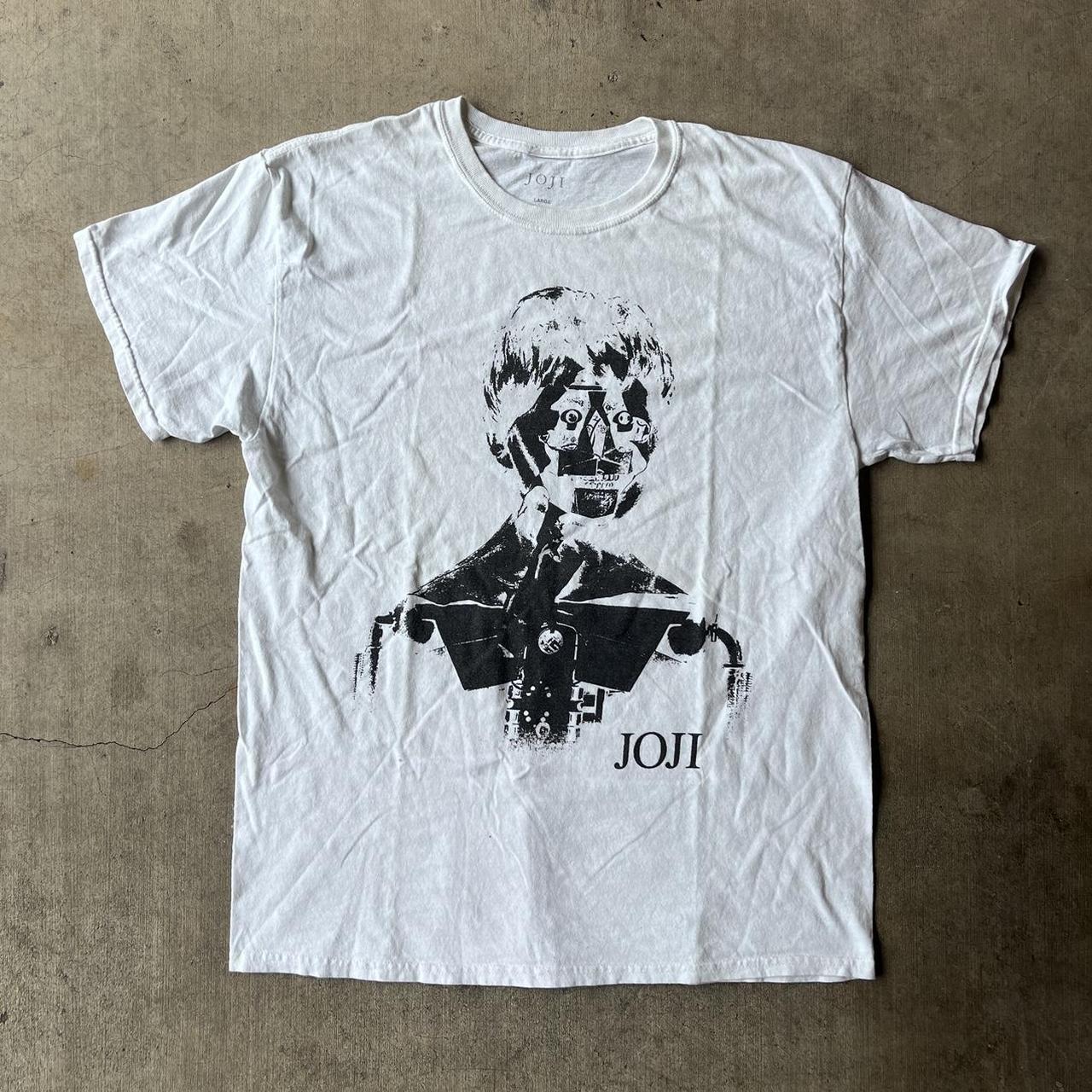 Joji Shattered Robot White Short Sleeve Tour Concert... - Depop Joji Shattered Robot White Short Sleeve Tour Concert... - Depop