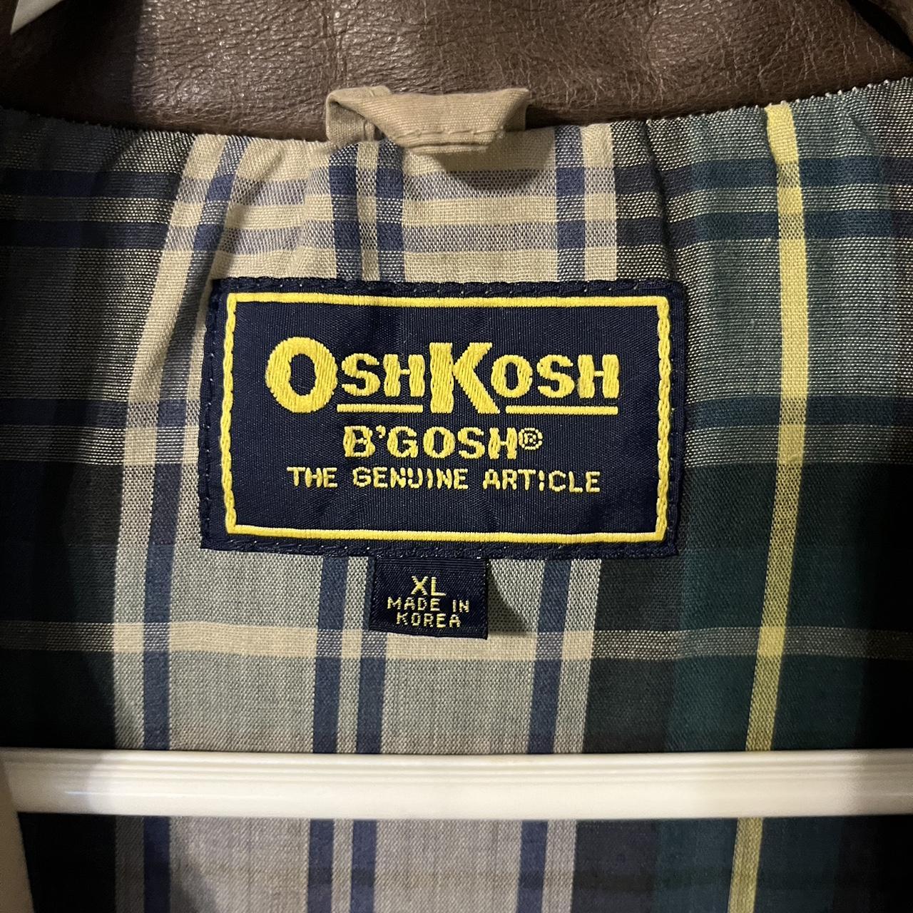 OshKosh B'gosh Men's Khaki Jacket | Depop