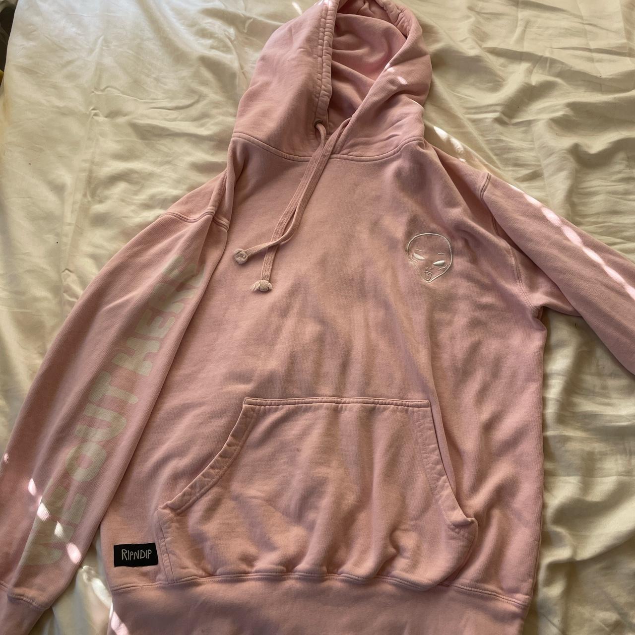 Rip n Dip Medium Pink “We Out Here” Hoodie. ... - Depop