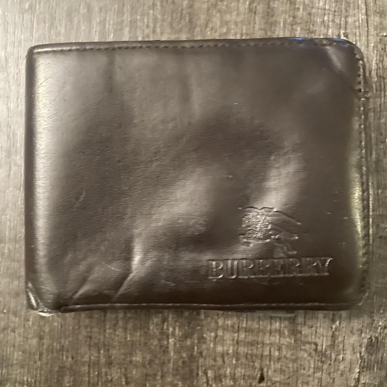 Burberry Bi-Fold wallet Really work and small tear... - Depop
