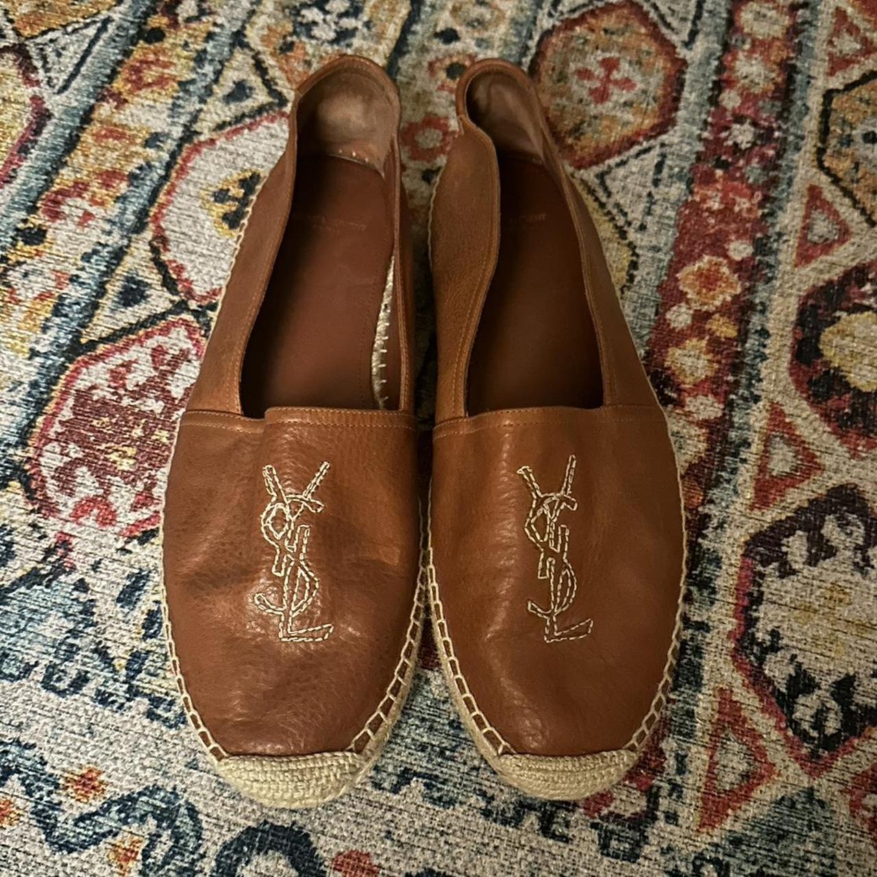 Yves Saint Laurent Men's Brown Trainers | Depop