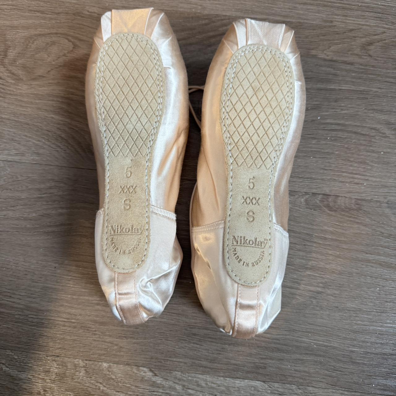 Nikolay Pointe Shoes Style: Maya I Size: 5... | Depop