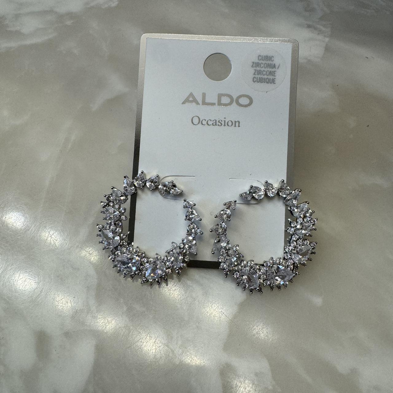 Brand new Aldo earrings They have a lot of shine to... - Depop