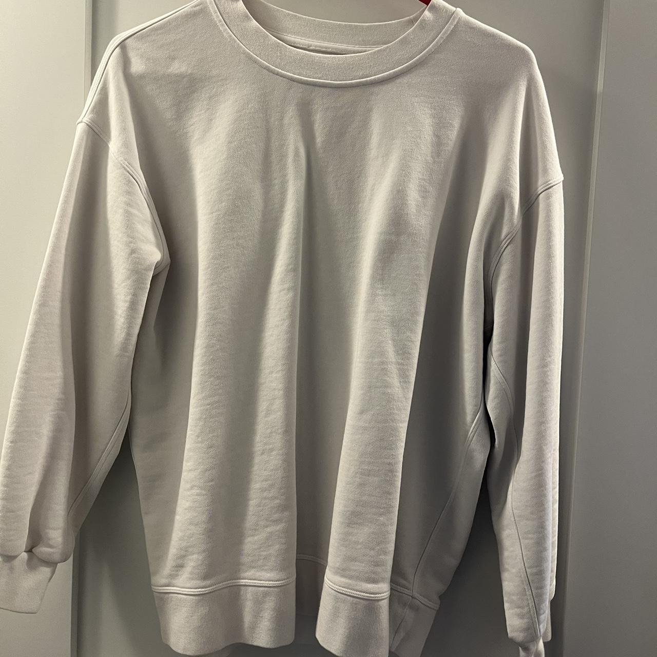 Lululemon Women's White Sweatshirt | Depop