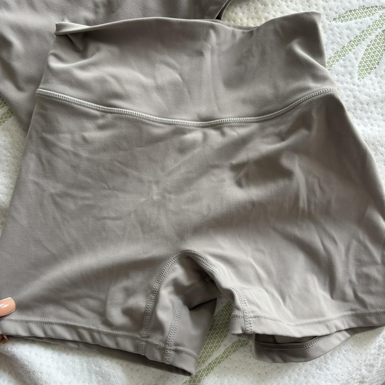 workout shorts & tank set, worn once - Depop