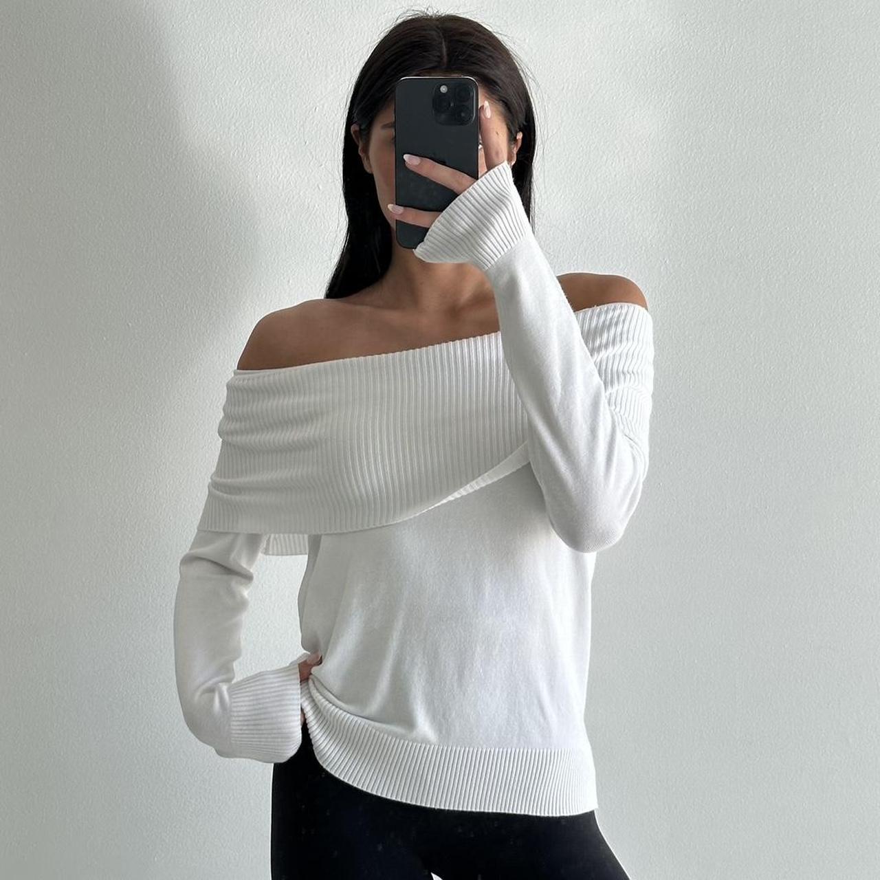 off the shoulder top bought off depop - Depop