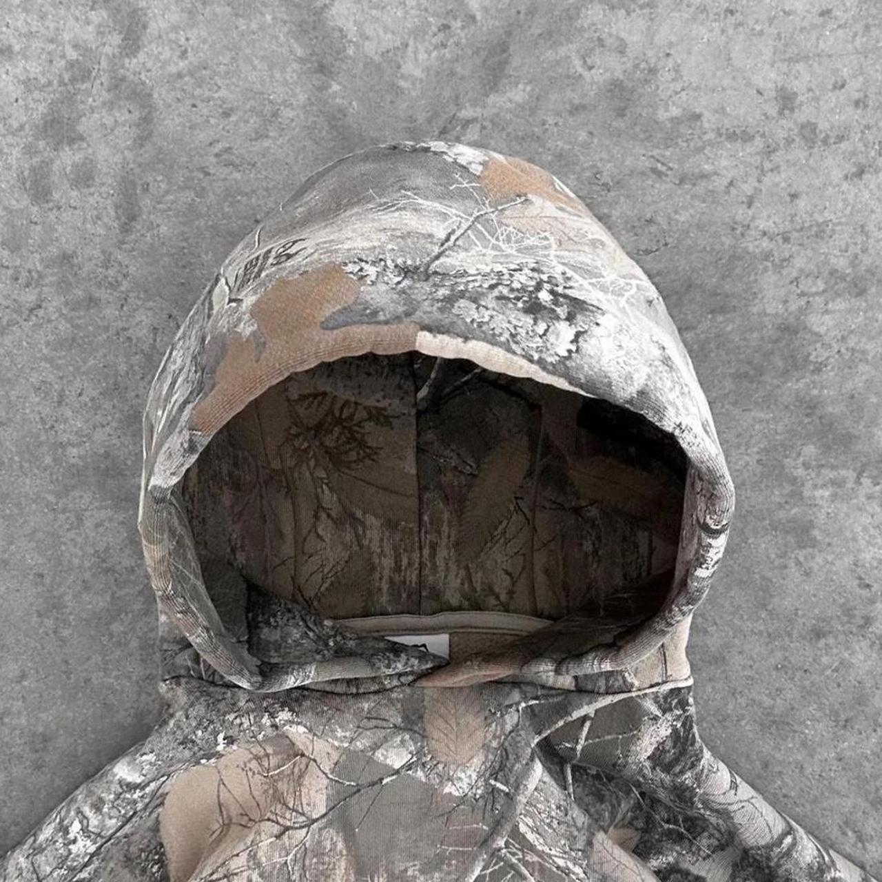 worn and washed once akimbo camo hoodie size small.... - Depop