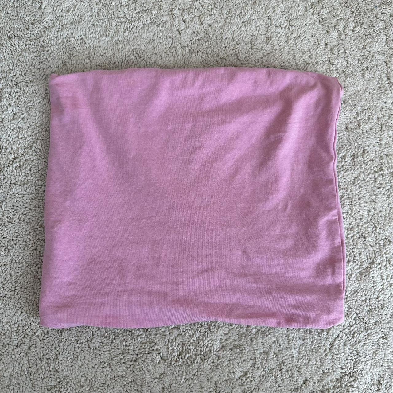 baby pink cotton on tube top size small #tubetop... - Depop