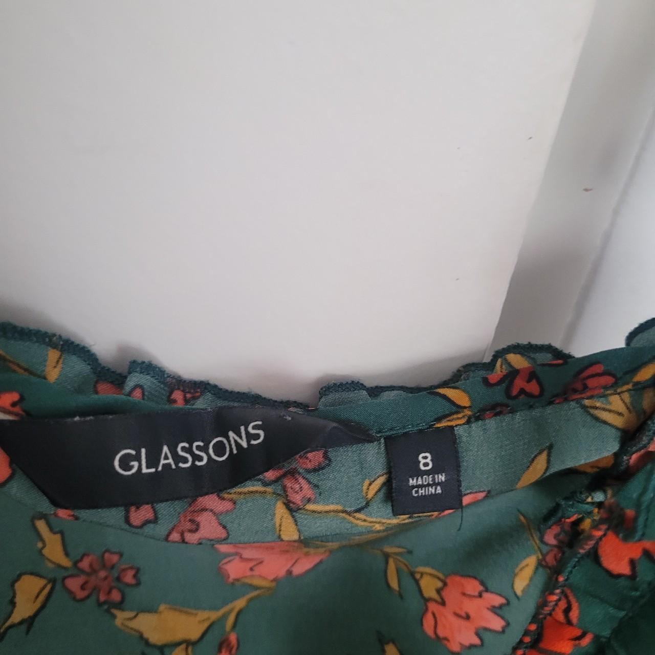 Glassons dress. Gorgeous frill details and floral... - Depop