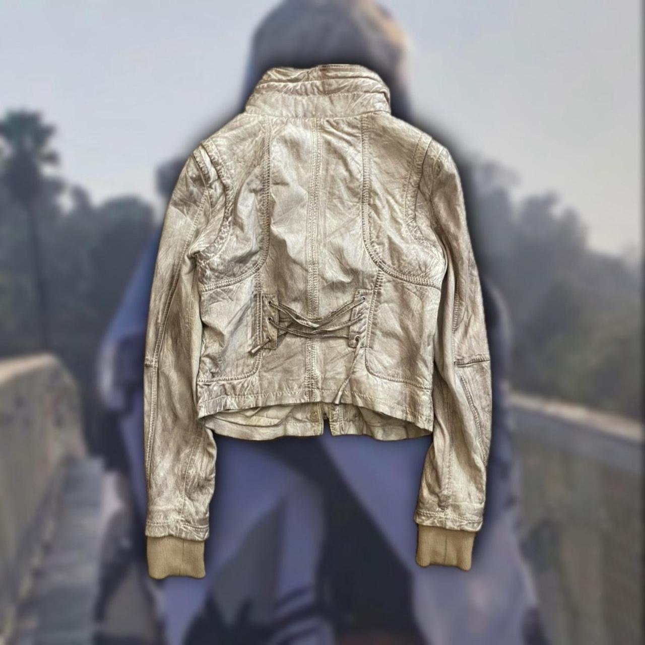 vintage japanese real rabbit leather - Depop