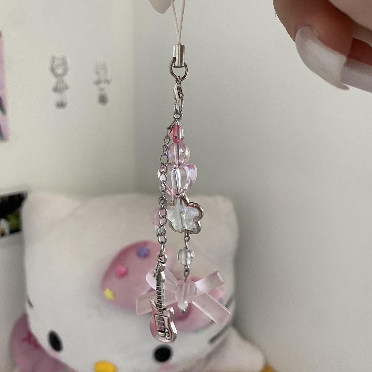 kawaii gyaru coquette hand-made custom keychain /... - Depop