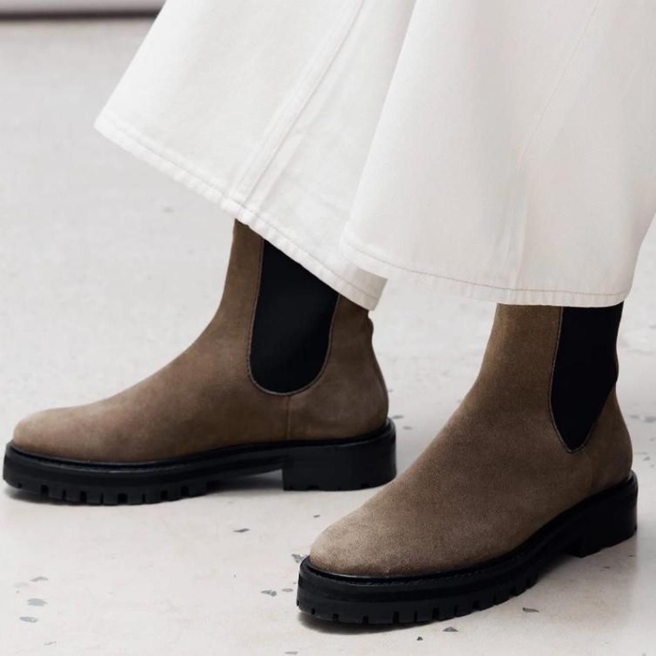 WILLOW LEATHER BOOT brand: assembly label size:... - Depop