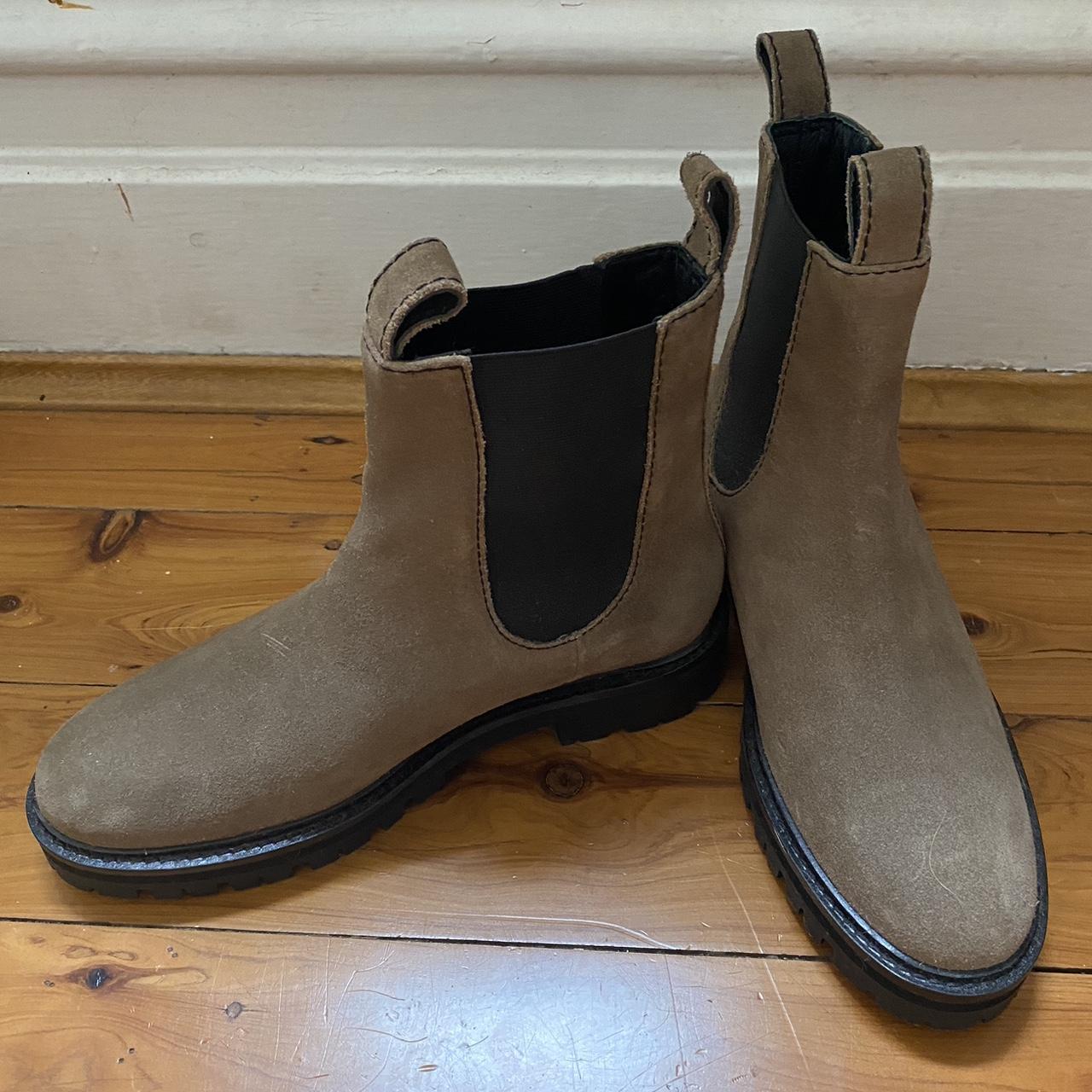 WILLOW LEATHER BOOT brand: assembly label size:... - Depop