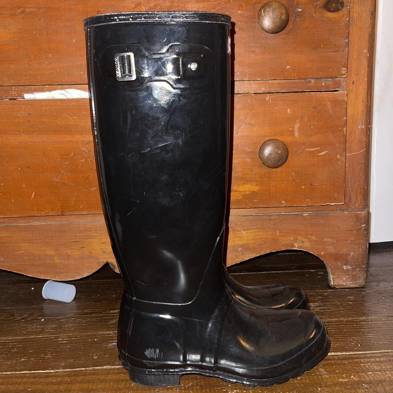 Authentic Knee-High hunter boots! US size 9. Maybe... - Depop