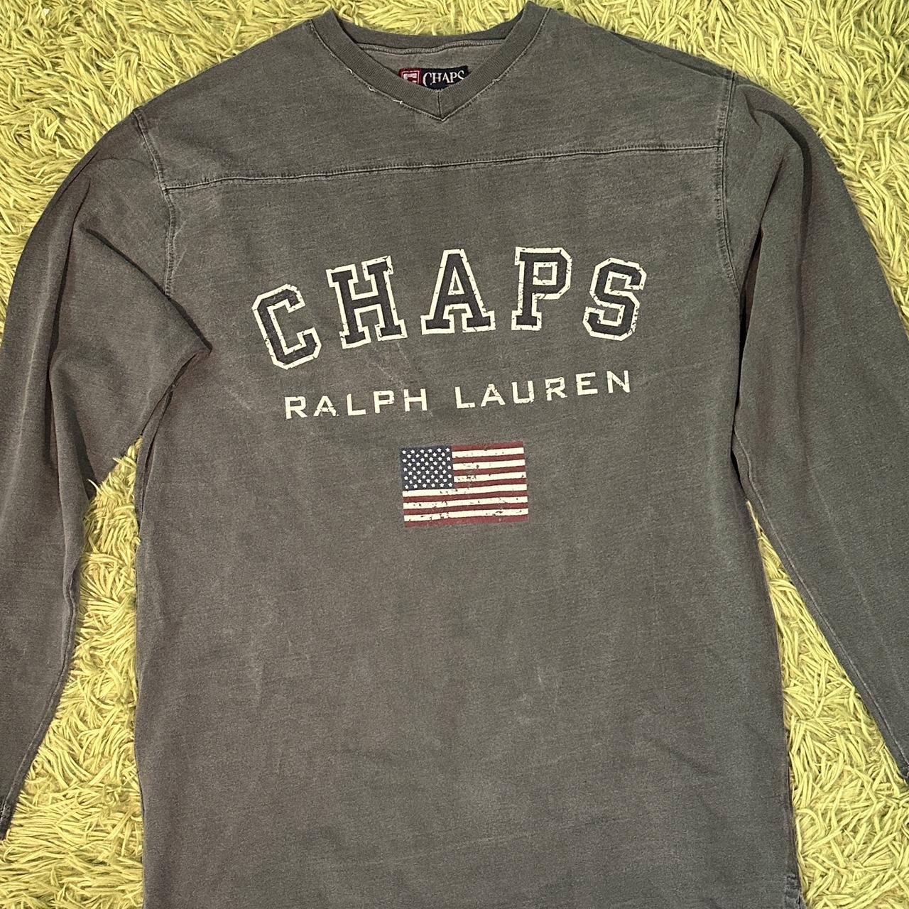 Vintage Chaps Ralph Lauren long sleeve Price is... - Depop