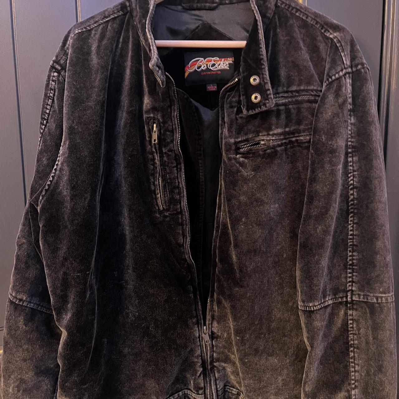 BC Ethic Brown Suede Jacket 🤎⛓️pre-owned in good... - Depop