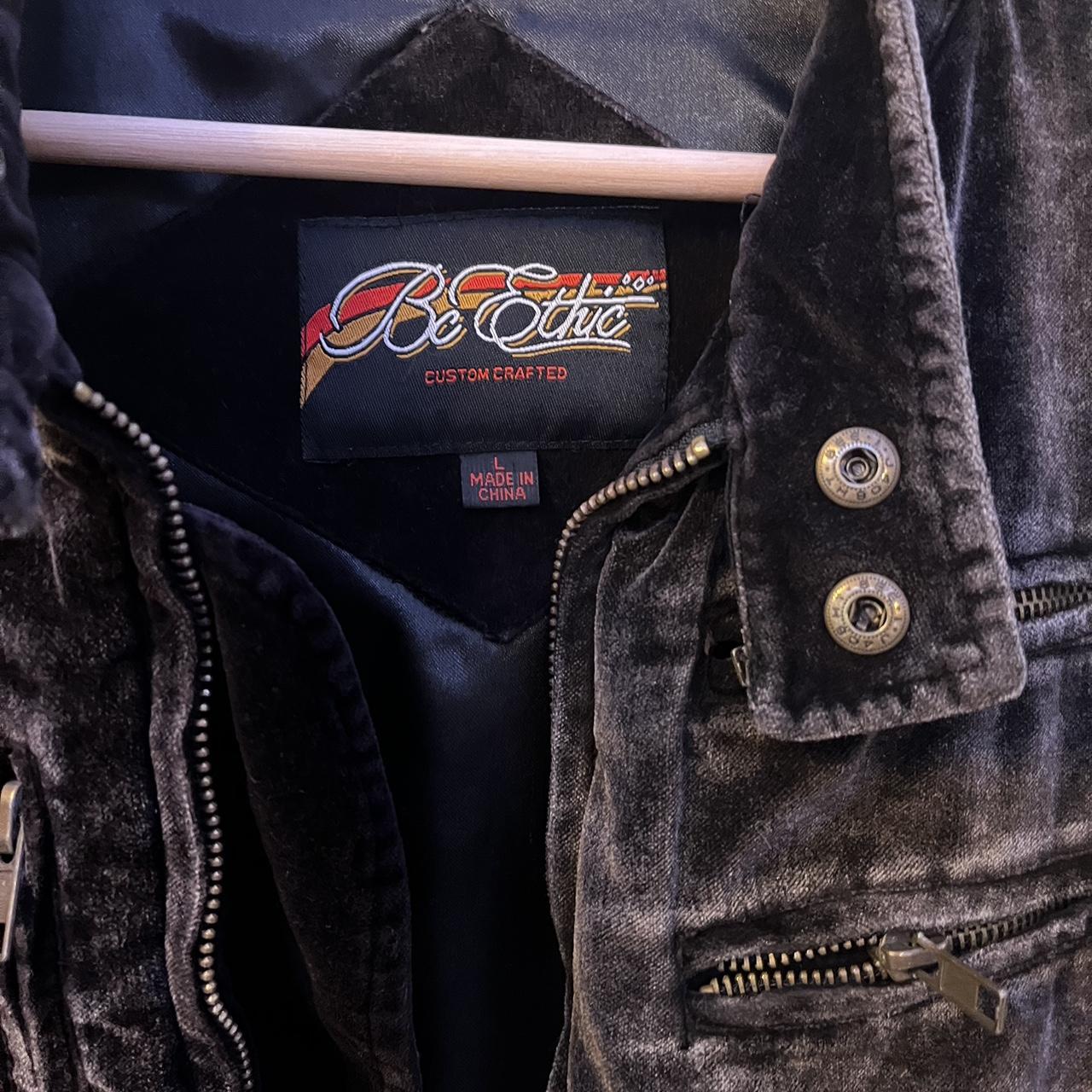 BC Ethic Brown Suede Jacket 🤎⛓️pre-owned in good... - Depop