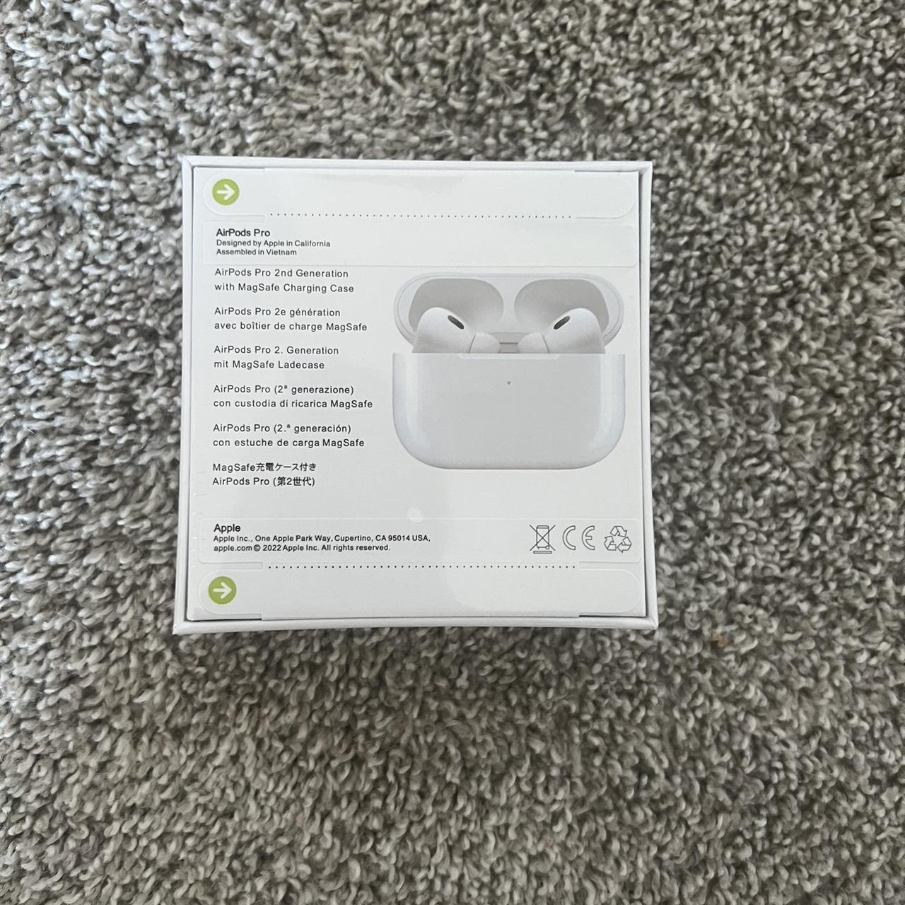 Brand new Airpods Pros 2nd Generation Sealed in Box... - Depop