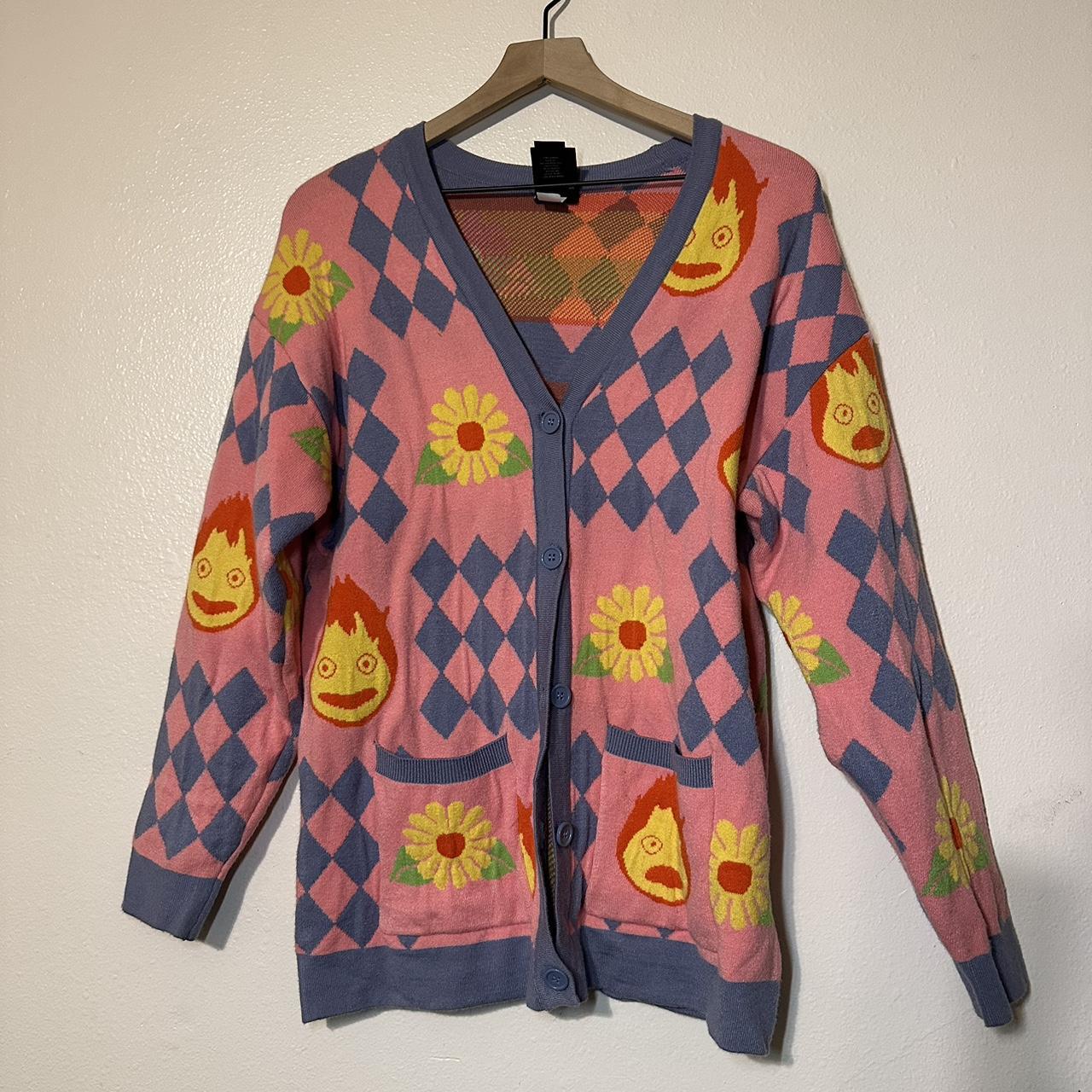 Howls moving castle cardigan Barely used.... - Depop