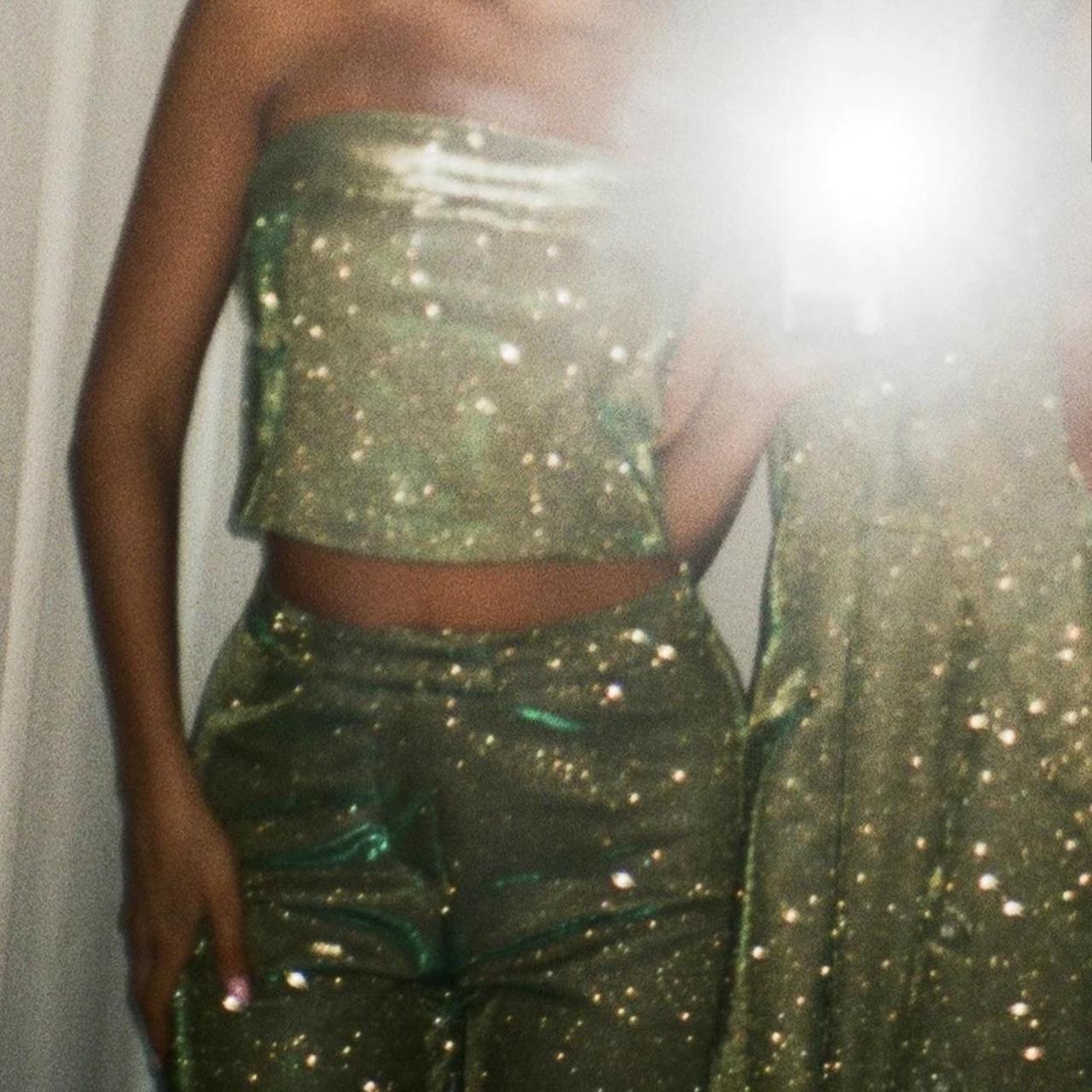 SLA the label - XXS Green Santorini Trousers & XS... - Depop