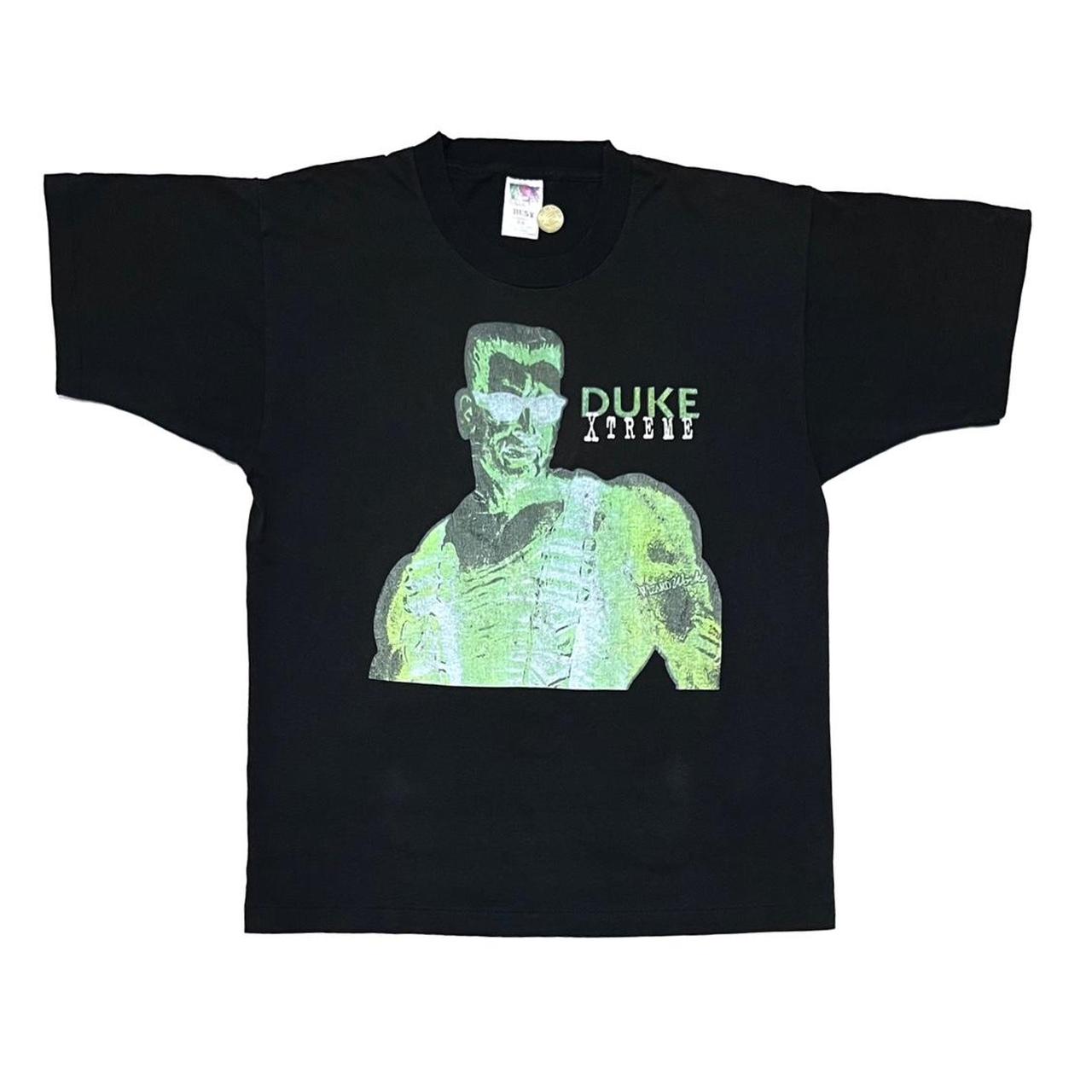 Vintage 90s Duke Nukem Xtreme T Shirt Size :... - Depop