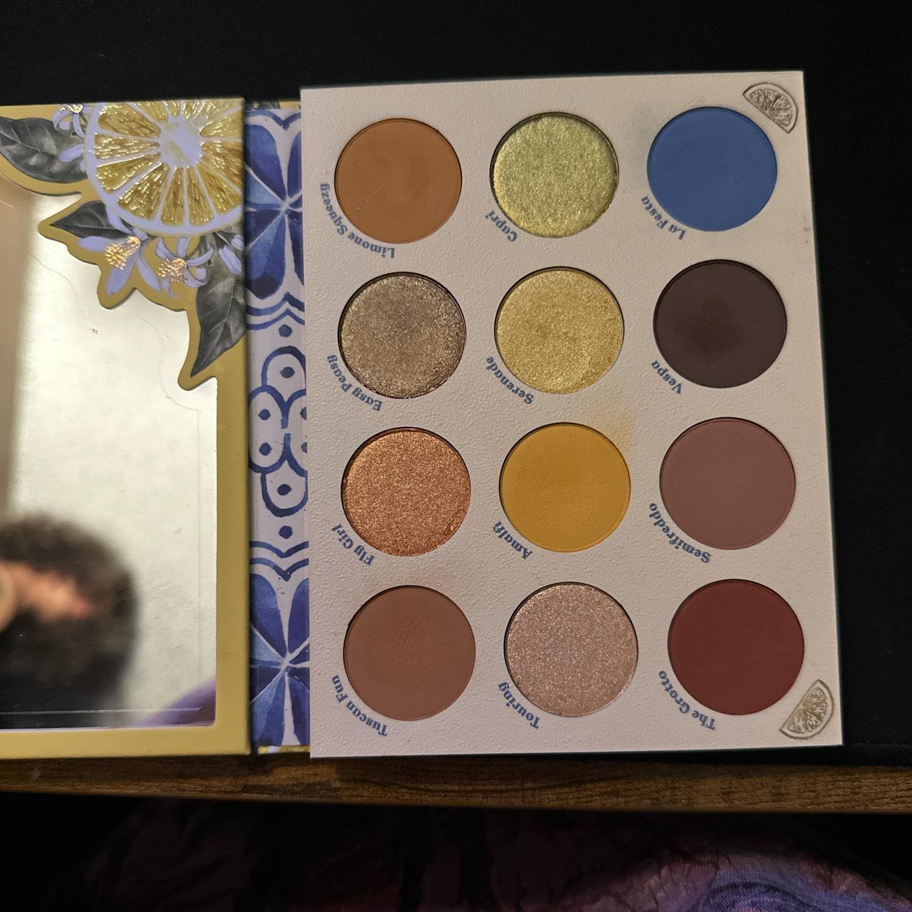 Colourpop Limoncello Palette only three colors were... - Depop