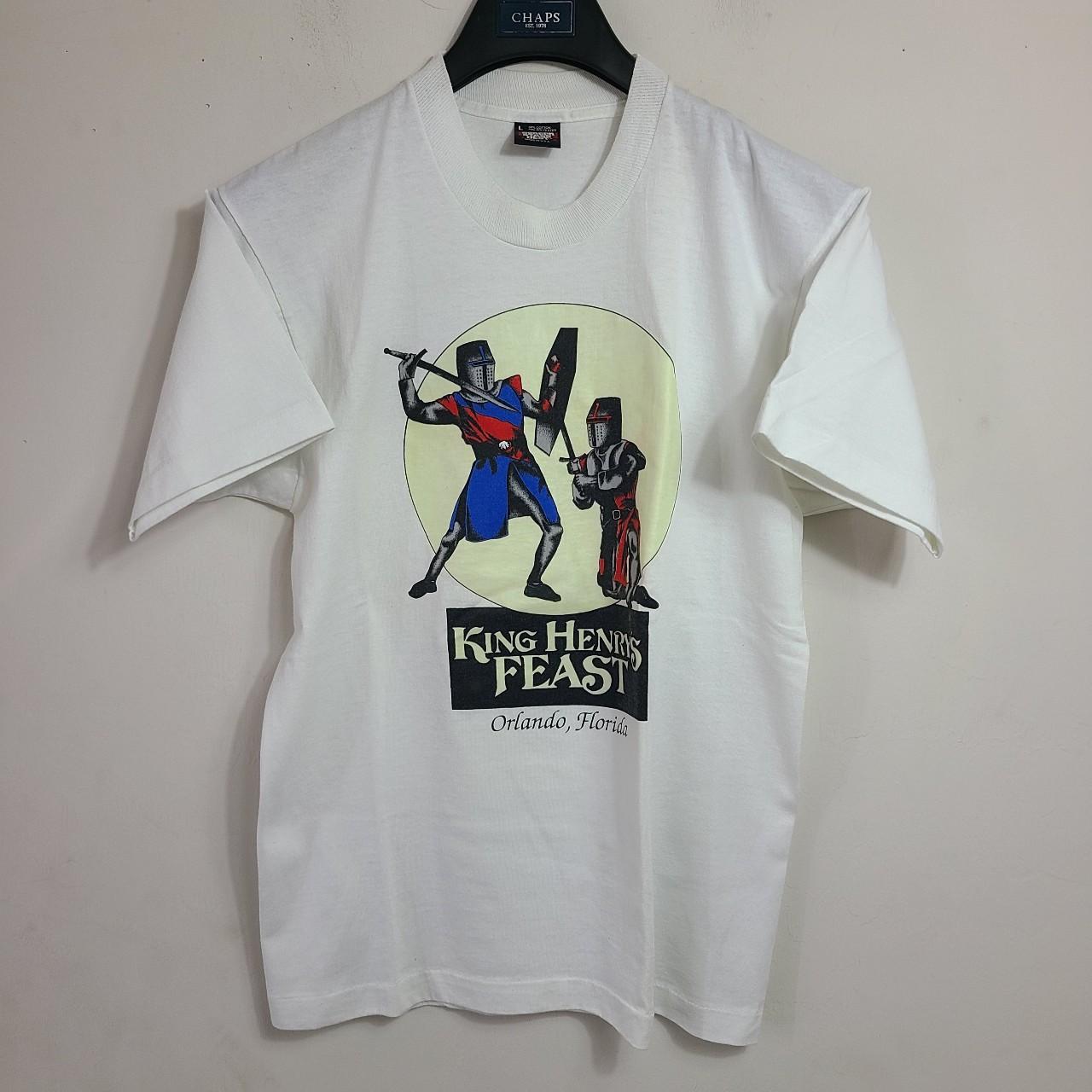 Vintage 90's King Henry's Feast Orlando, Florida... - Depop