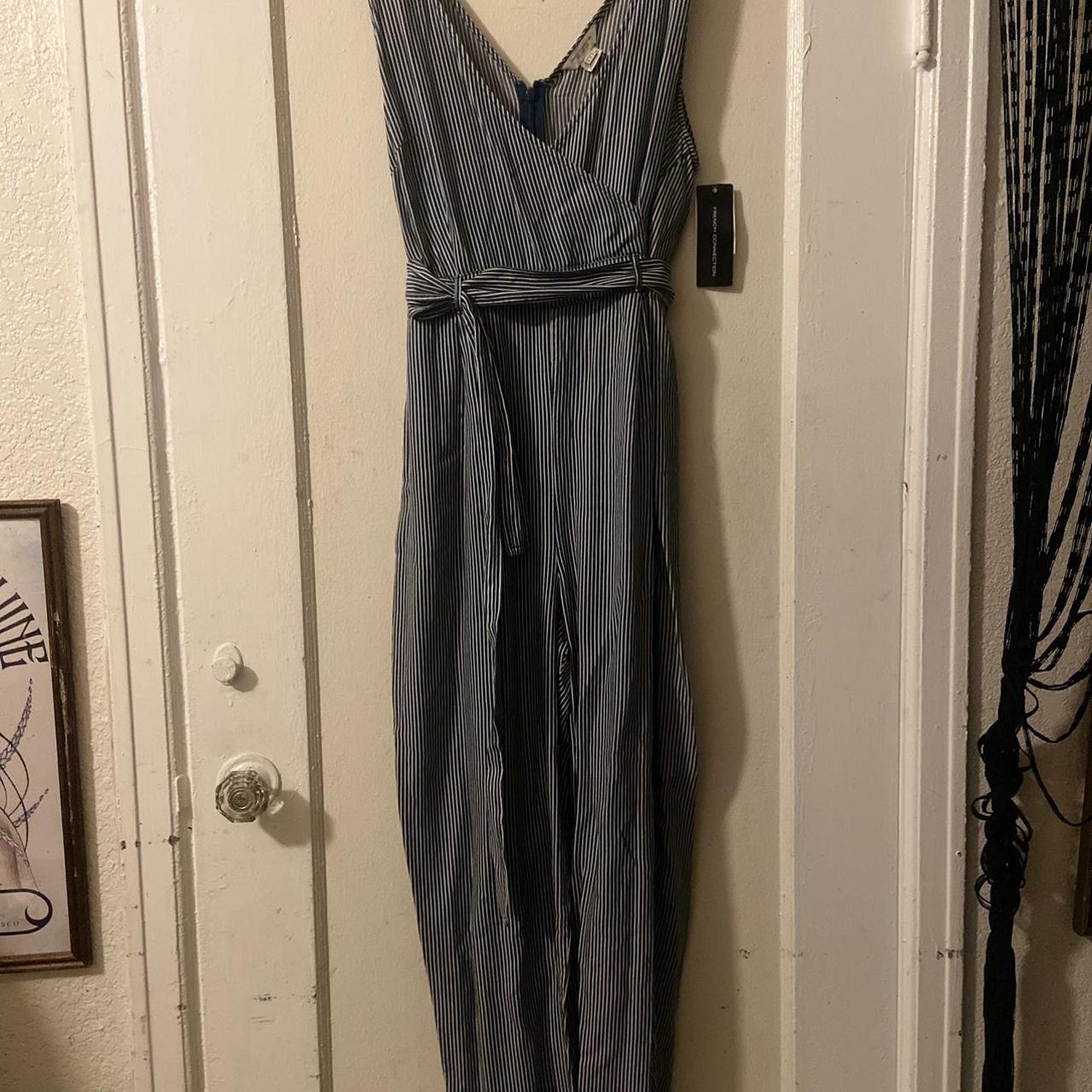 Ladies 12 XL NWT FRENCH CONNECTION Deep v cut back... - Depop