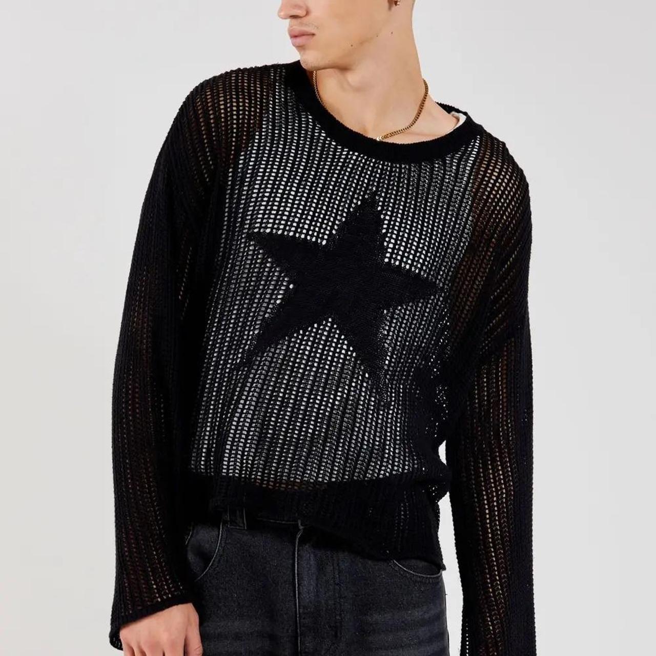 Jaded London - Black Nebula Jumper Brand New - Sold... - Depop