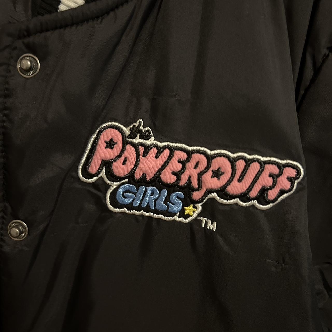 Powerpuff girls bomber jacket worn twice, a couple... - Depop
