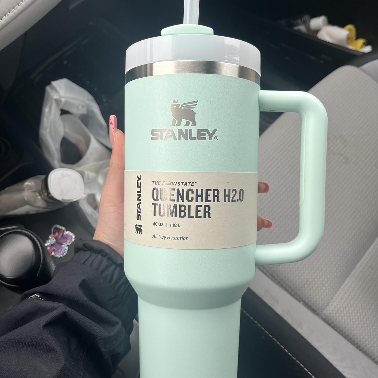 Stanley Cup Color: Mint Brand New spring color Open... - Depop