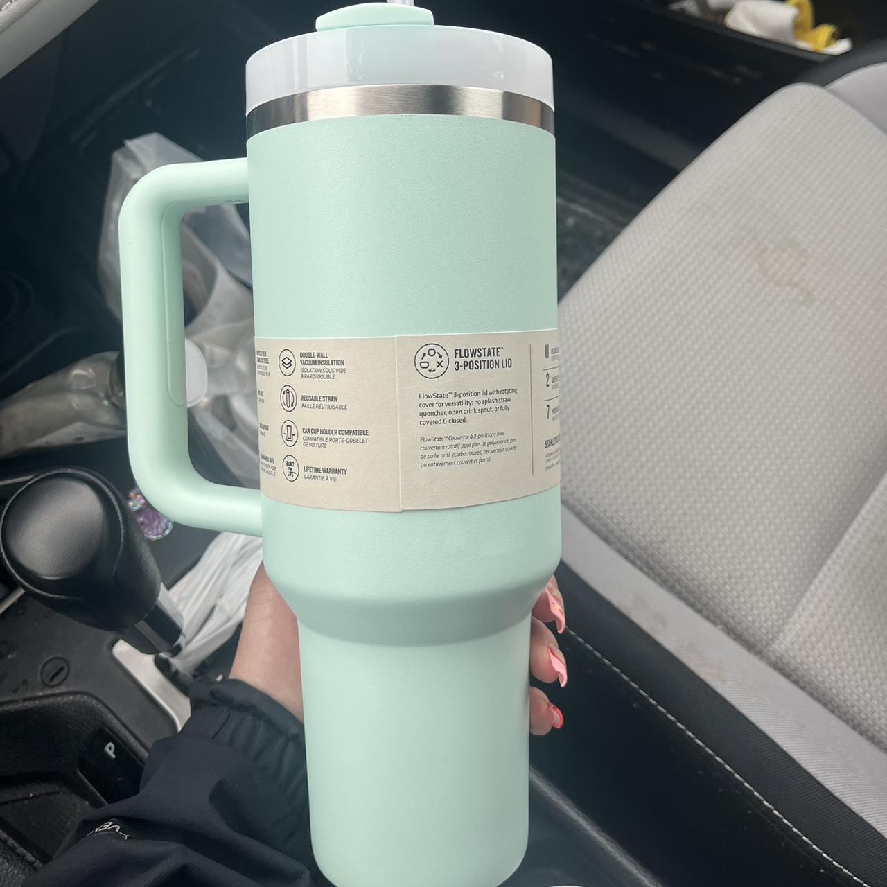 Stanley Cup Color: Mint Brand New spring color Open... - Depop