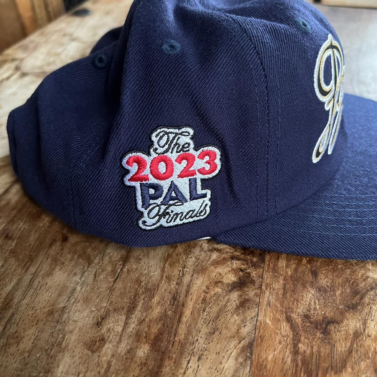 Palace posh logo cap in blue Brand new unworn #palace - Depop