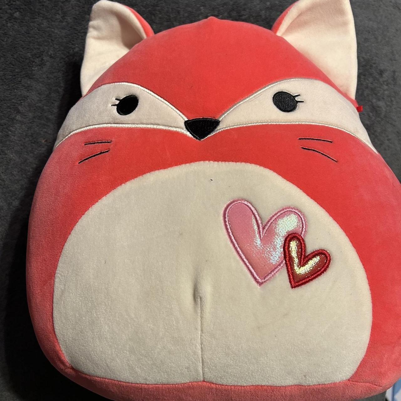 red fox squishmallow valentine edition - Depop