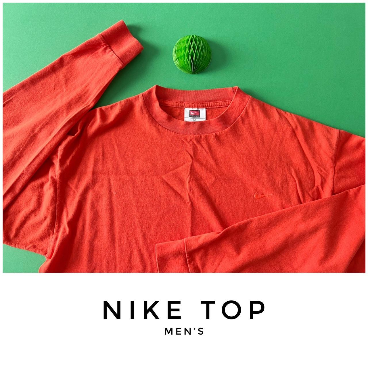 MSRP $50. Orange long sleeve men’s top from Nike. ... - Depop