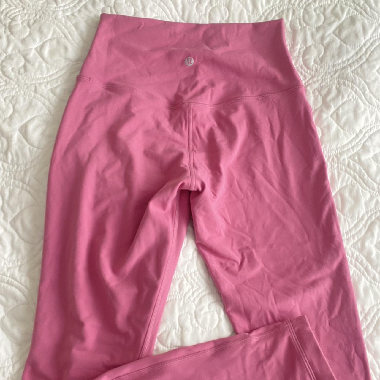 Lululemon Women's Pink Leggings | Depop