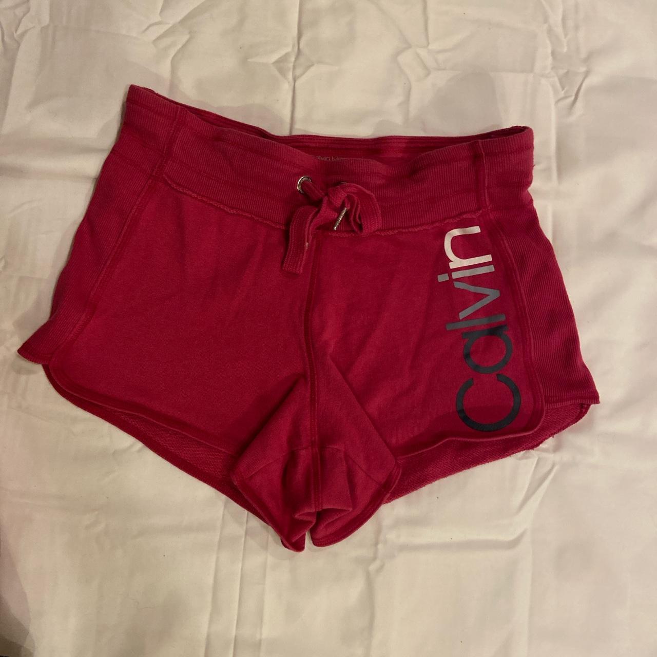 Calvin Klein Performance Shorts Size Xs Hot Pink Depop