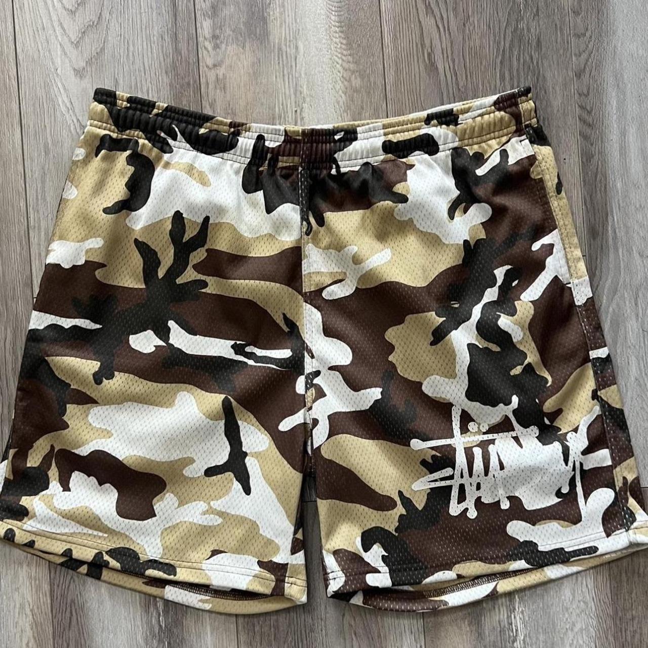 Stüssy camo mesh basketball shorts #skater | Depop
