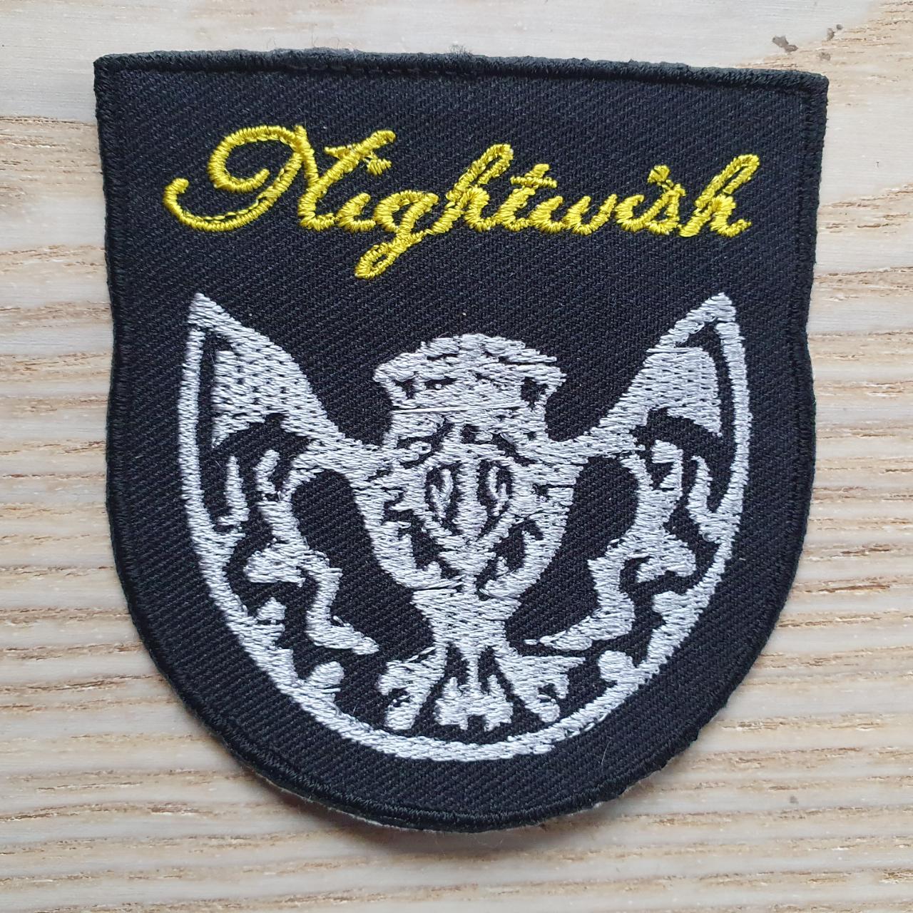 Nightwish Woven Patch 8 x 7.5cm #metal #thrash... - Depop