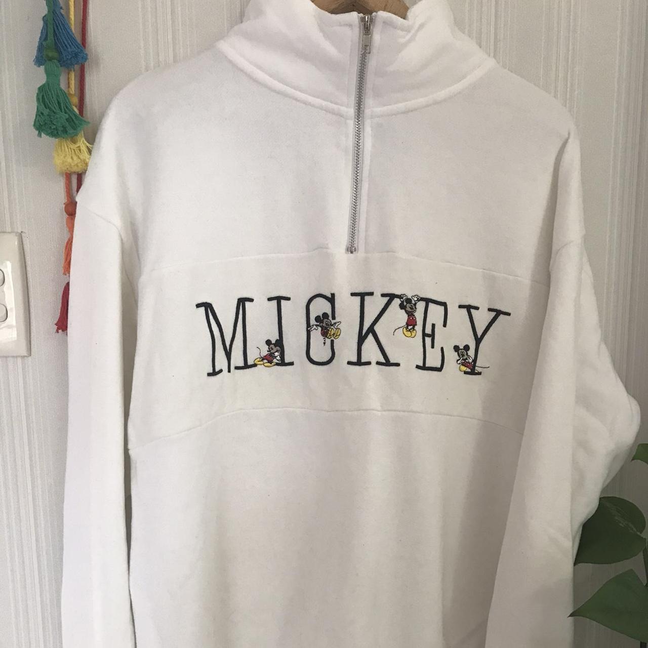 Super soft embroidered Mickey Mouse jumper! Size... - Depop