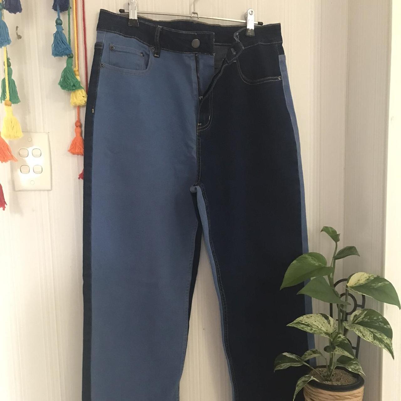 Fun multicoloured dangerfield jeans, brand new with... - Depop