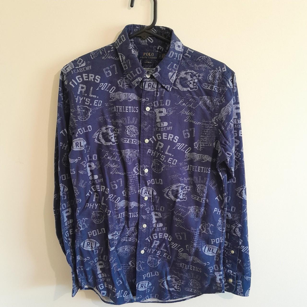 Polo button up shirt BRAND NEW WITH OUT... - Depop