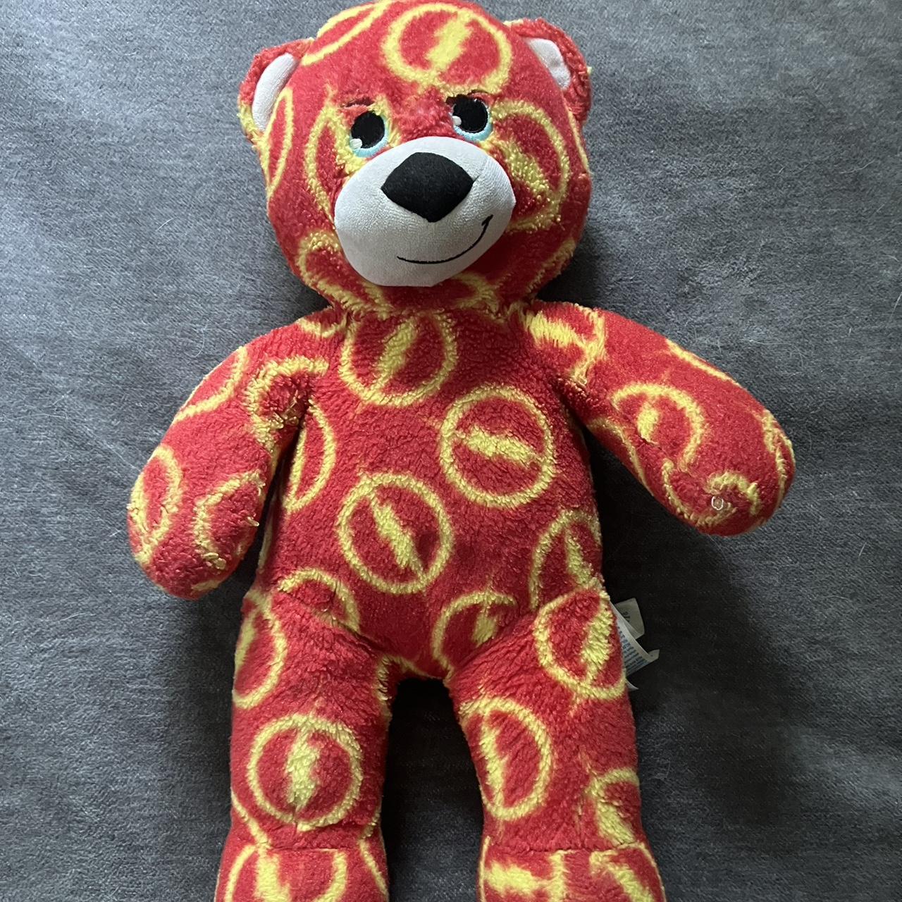 Build-A-Bear BAB The FLASH Plush DC Comics Justice... | Depop