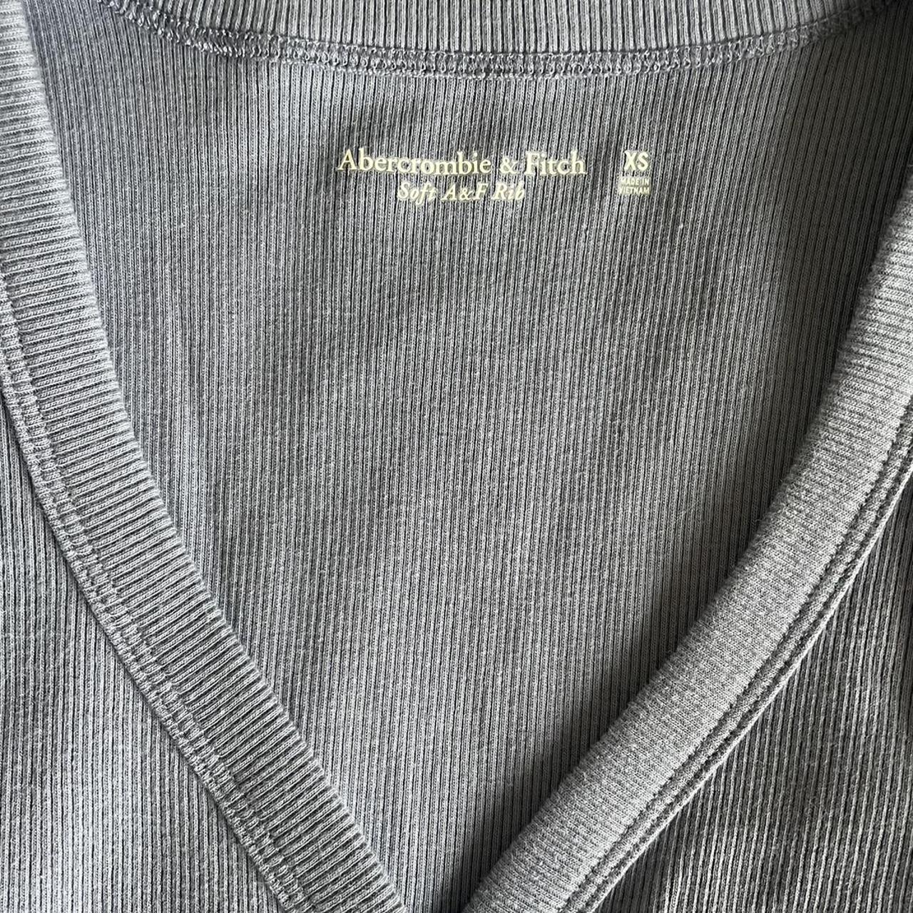 Abercrombie & Fitch Women's Blue Vest | Depop