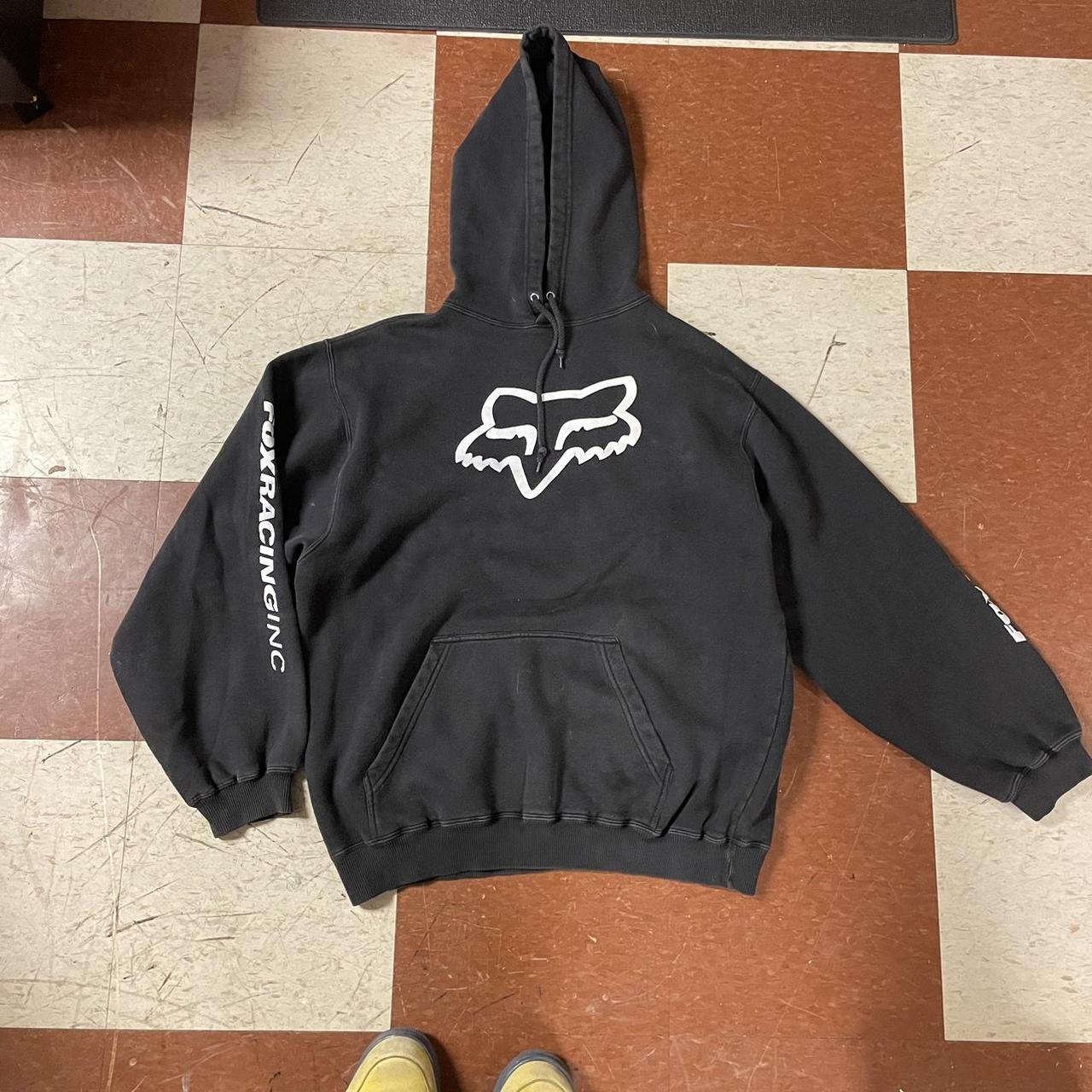 Super fire Fox racing hoodie size large Best fitting... - Depop