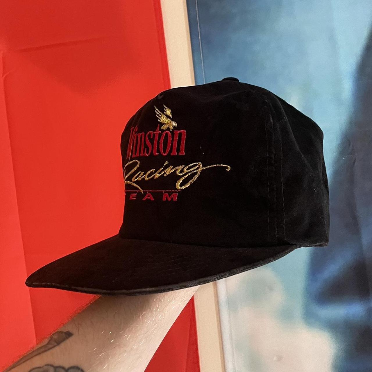 Winston Racing Team Retro Snapback - Depop