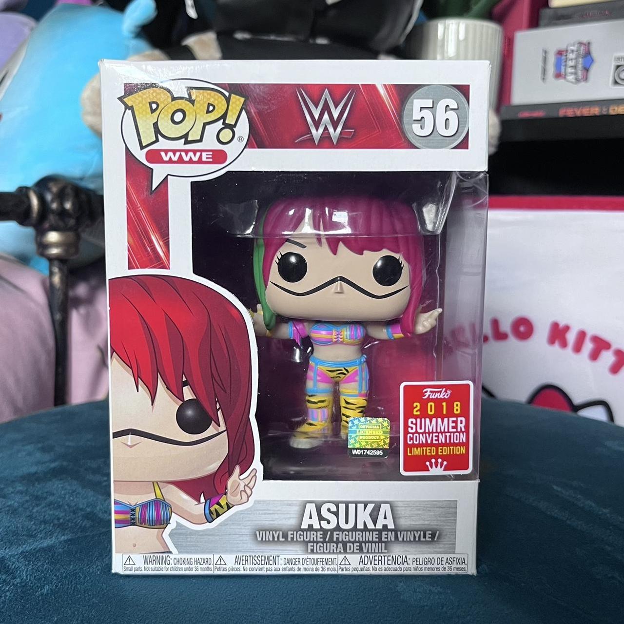 - WWE Asuka Funko Pop Vinyl Has never been removed... - Depop