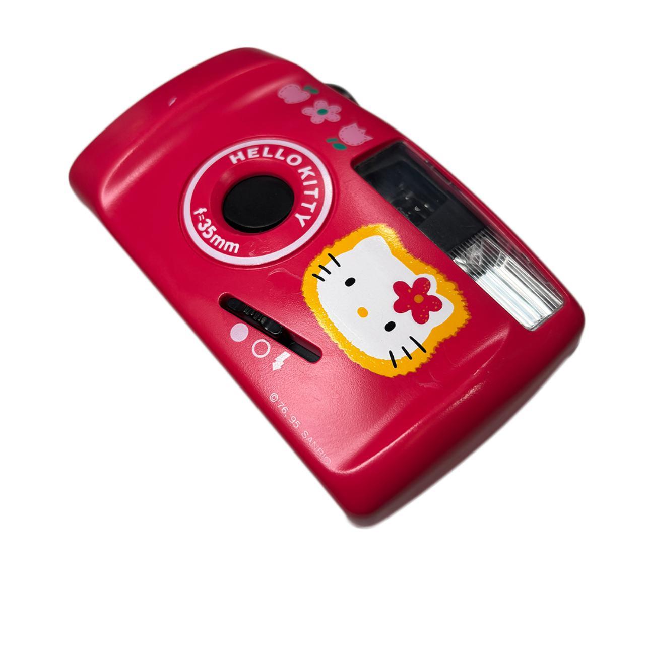 Hello Kitty 35mm Film Camera - does have some damage... - Depop