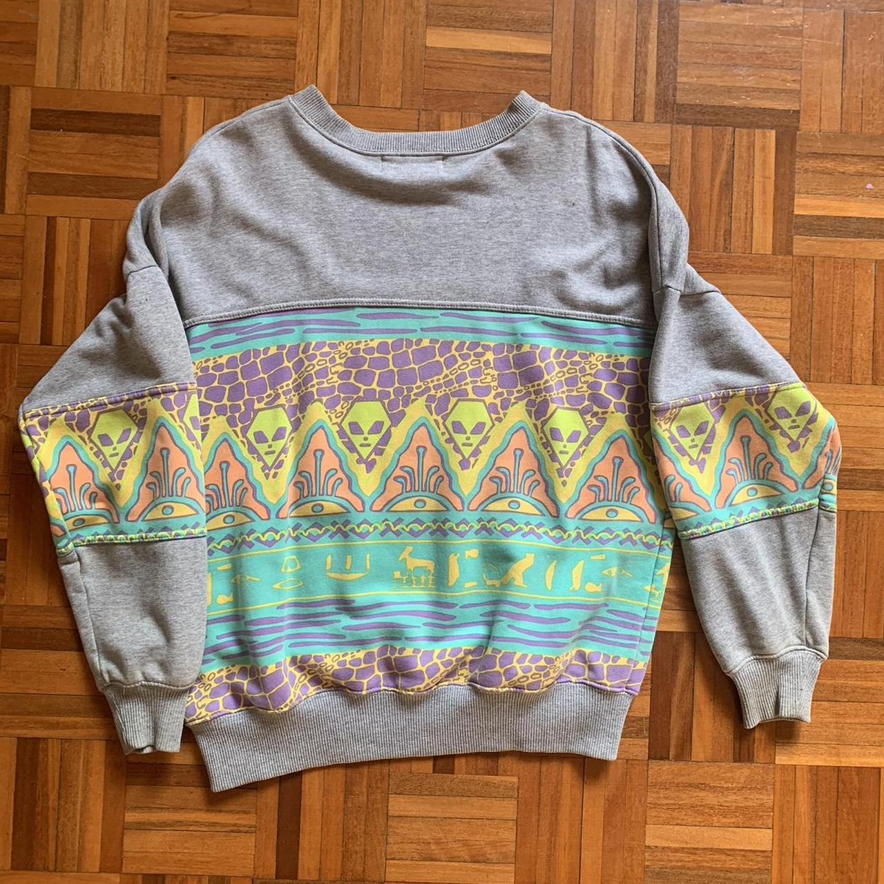 emma mulholland spaced out alien jumper size x small... | Depop